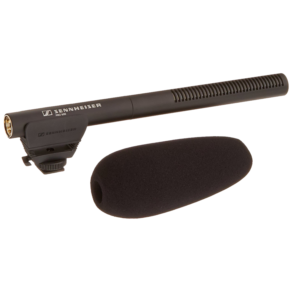 Sennheiser MKE 600 – Camera Mic ; DSLR Mic – Shotgun ideal for video ...